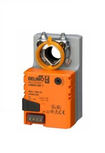 Belimo LMB24-SR-T Damper Actuator, 45 in-lb, Fail-in-place, 24V, Modulating, Terminals ...